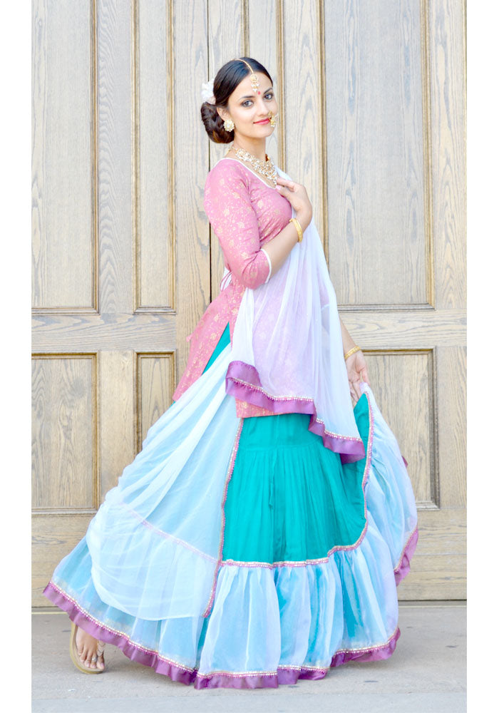 Spring Season - Gopi Skirt Outfit – Radha Govinda's Fashions - Gopi ...