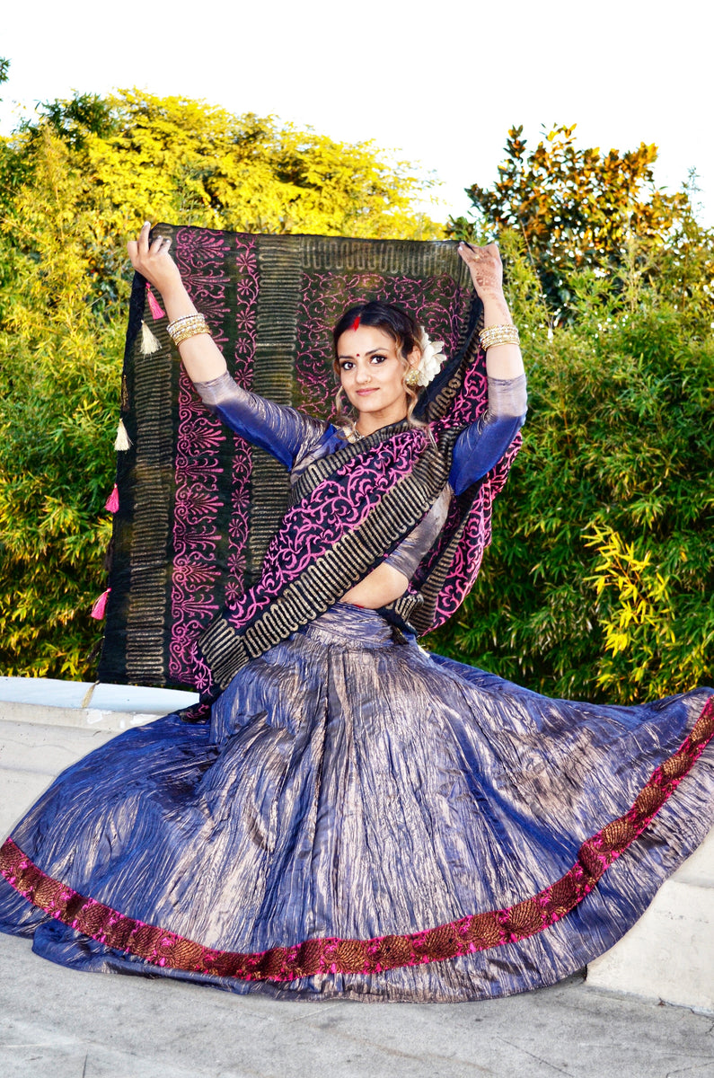 Silvery Night – Radha Govinda's Fashions - Gopi Skirt Outfits